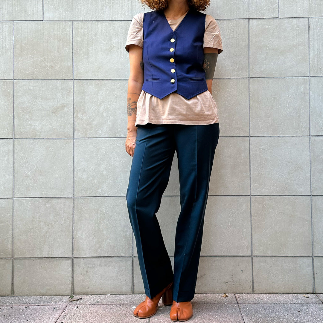 Gilet Gucci Uniform blu – vintageafropicks