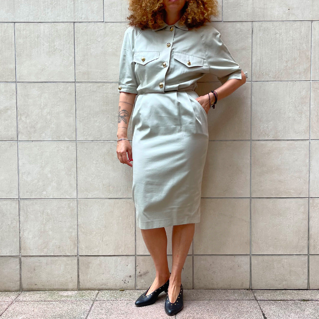 Abito color ghiaccio 80s – vintageafropicks